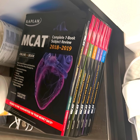 Kaplan | Other | Mcat Study Books 282019 | Poshmark